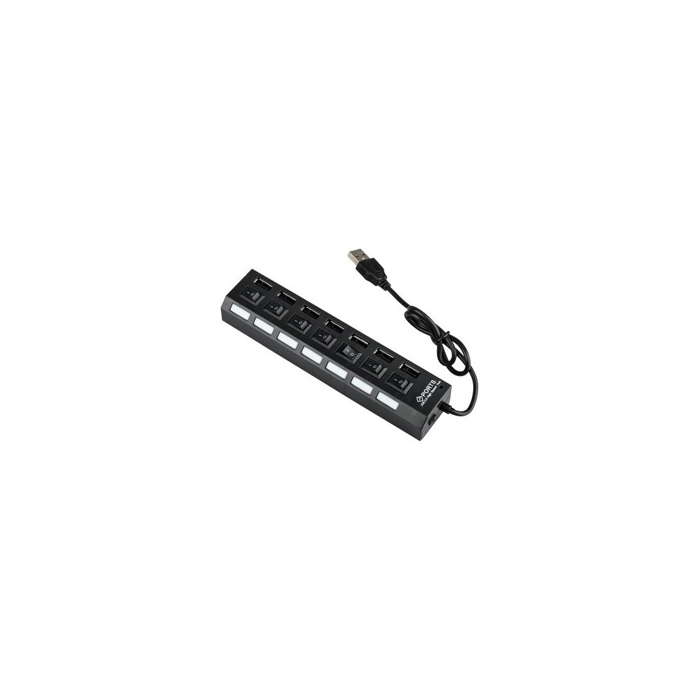 USB razdelnik 1:7 2,0 +napajanje