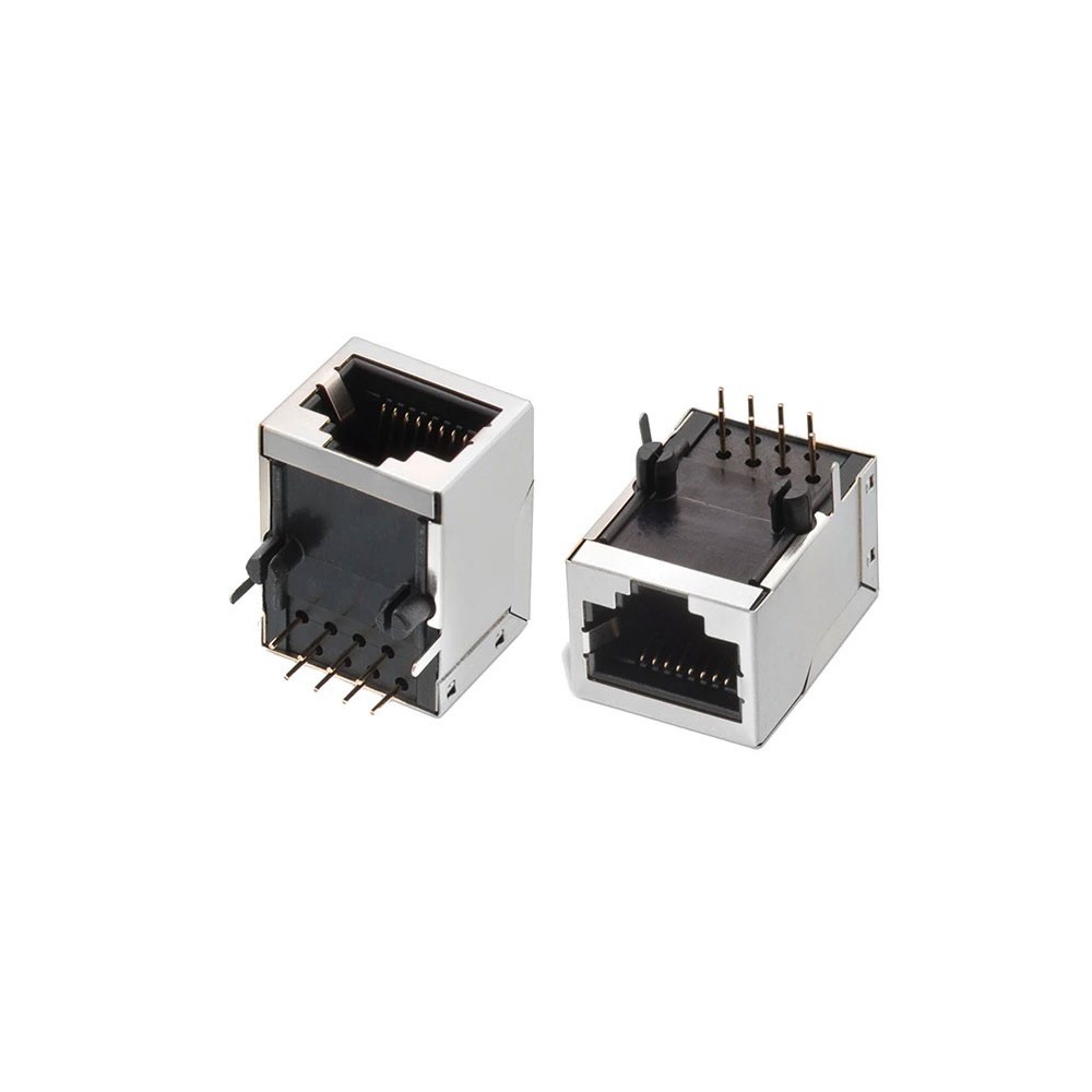 Modularna utičnica RJ45 print 90° 8-pin compl.