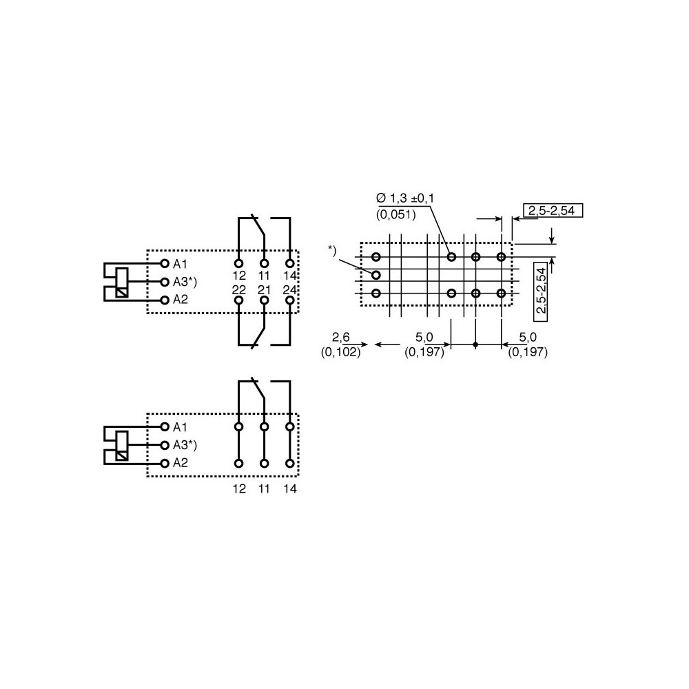 Rele SCHRACK, Bistabilni 1XU 24V 16A 886R