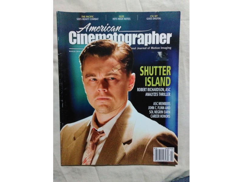 American Cinematographer, mart 2010