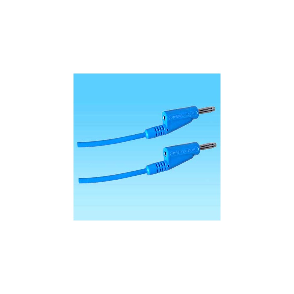 Merni kablovi PVC plavi 1m ut.4mm
