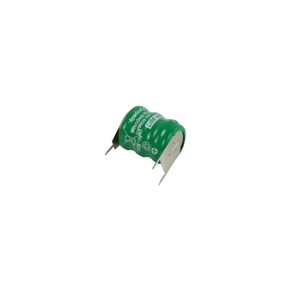 Baterija NiMh 4,8V 80mAh 25x15mm