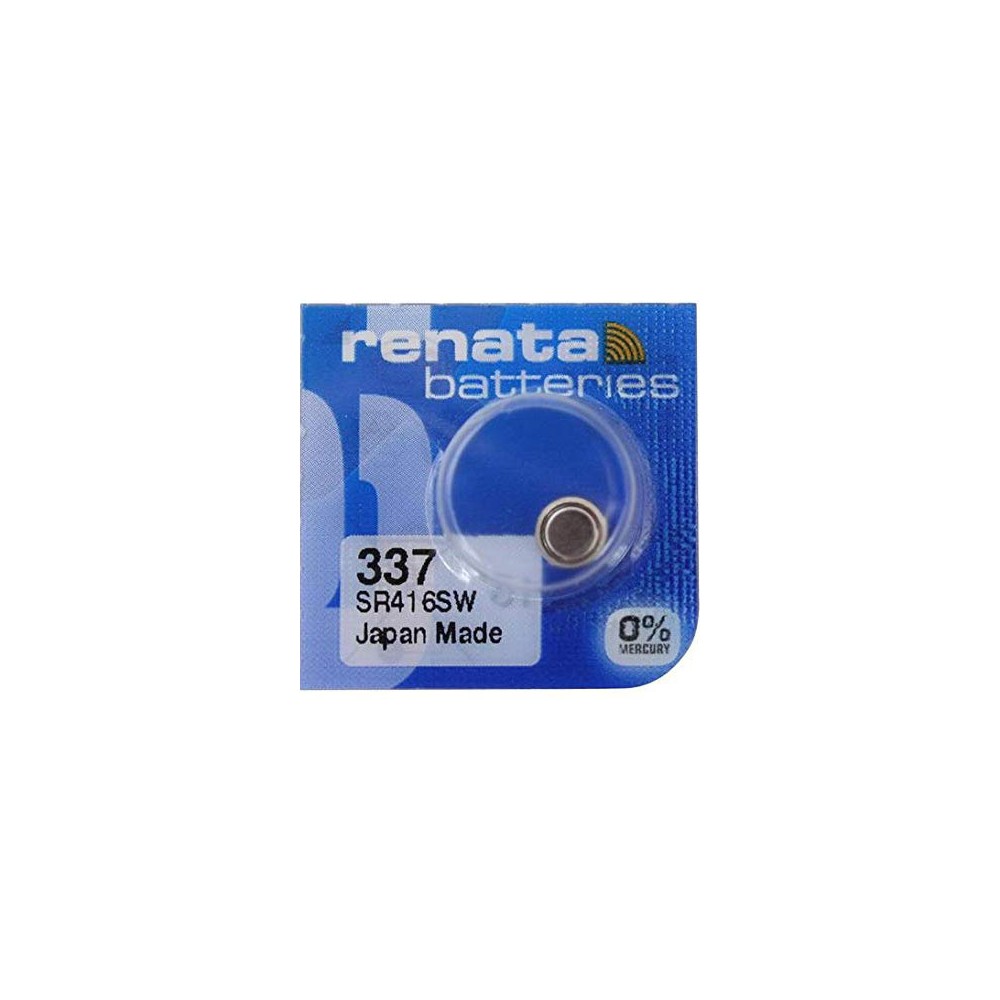 Baterija Renata 337,1,55V ,8mAh,silveroksid,