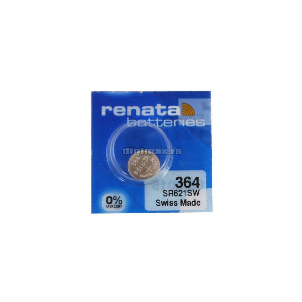 Baterija 364, AG1, 621, Renata