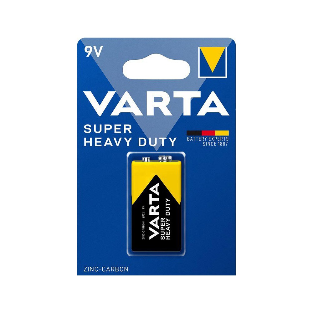 Baterija Cink Varta 9V ,6F22