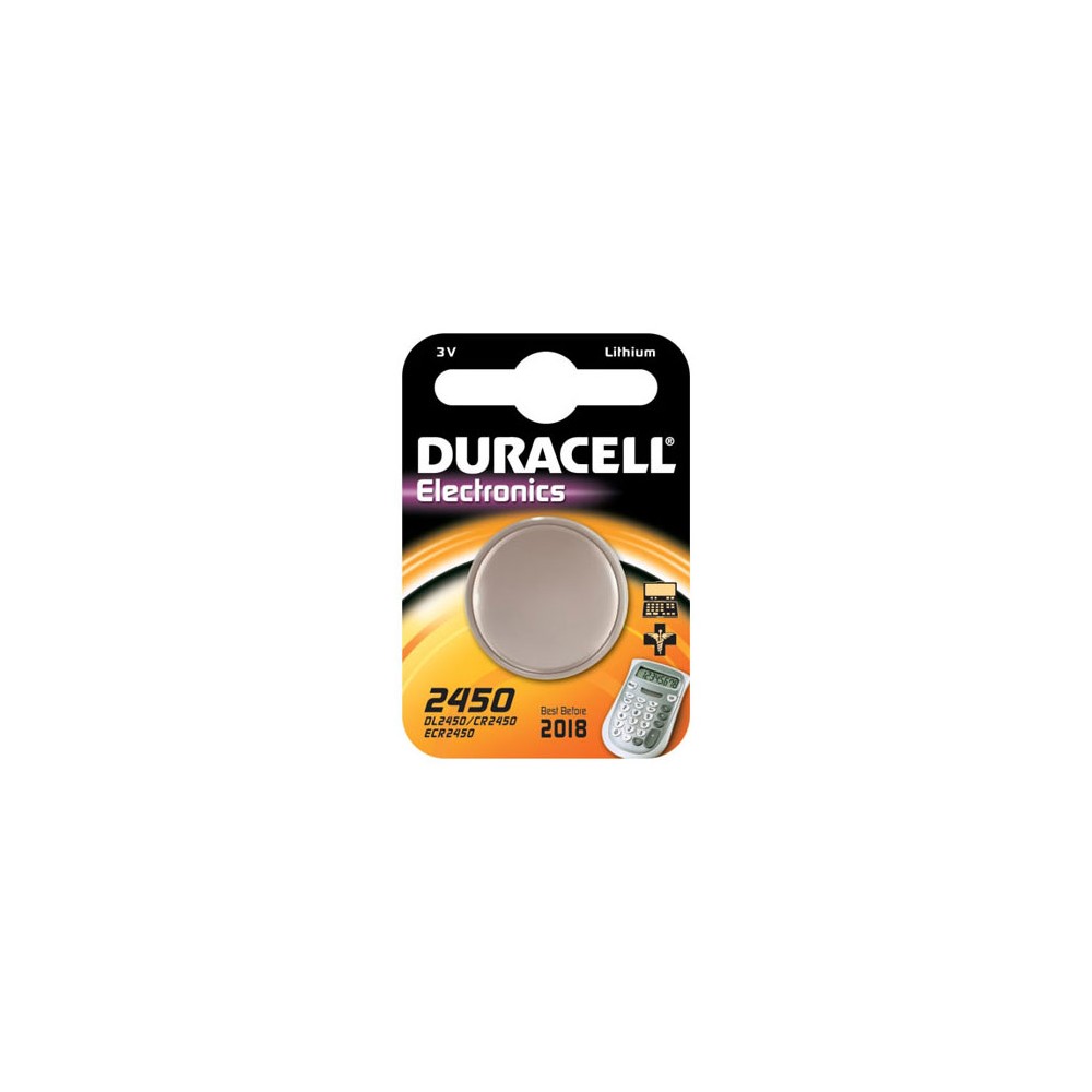 Bat.lithium dugmasta 3V, CR2450 DURACELL