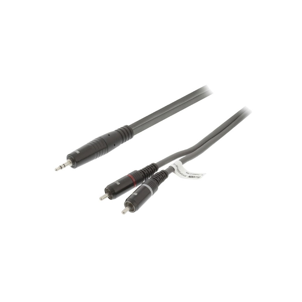 Kabl stero audio 3.5mm-2xčinč ut. 3.0m