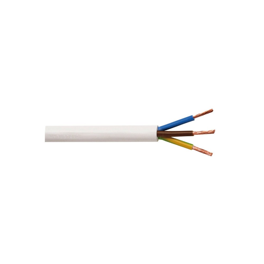 Kabel PVC licn. O. 3X2.5mm beli PPJ