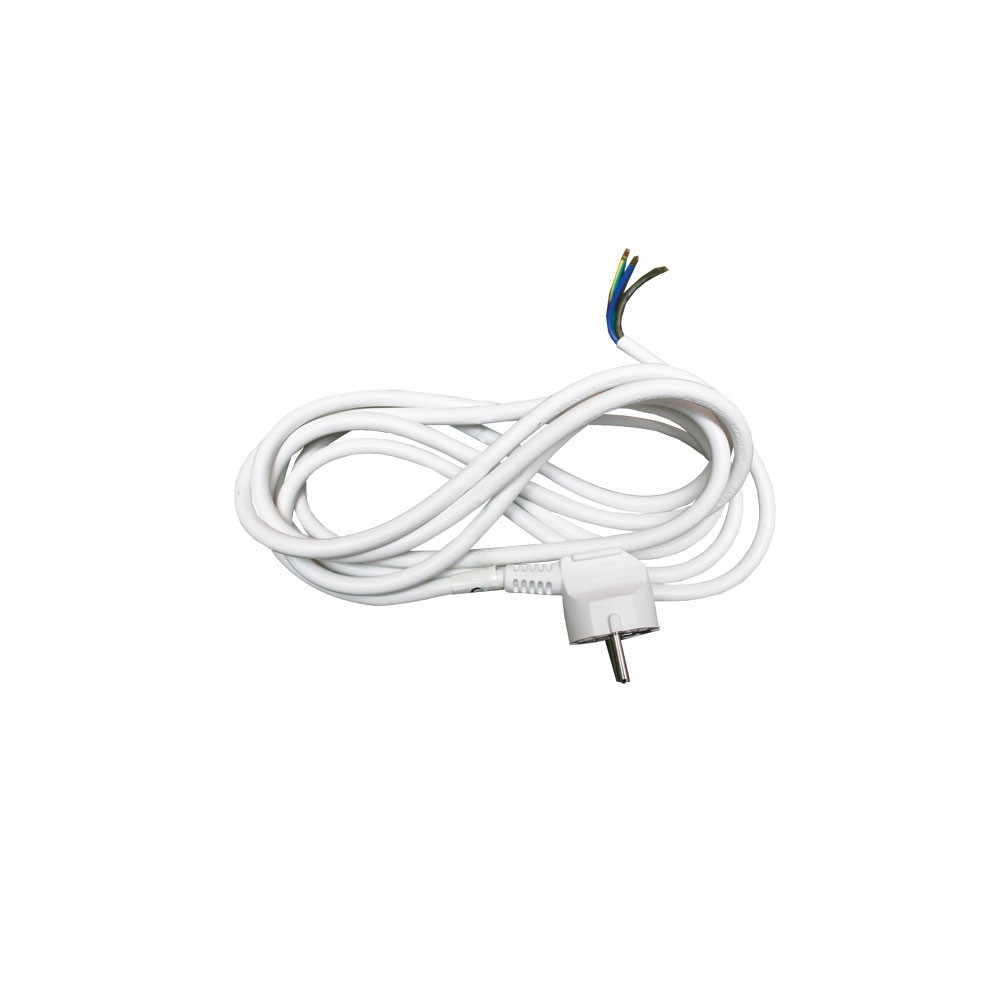 Mrezni kabel,utik. 3x0.75mm² 2m BELI