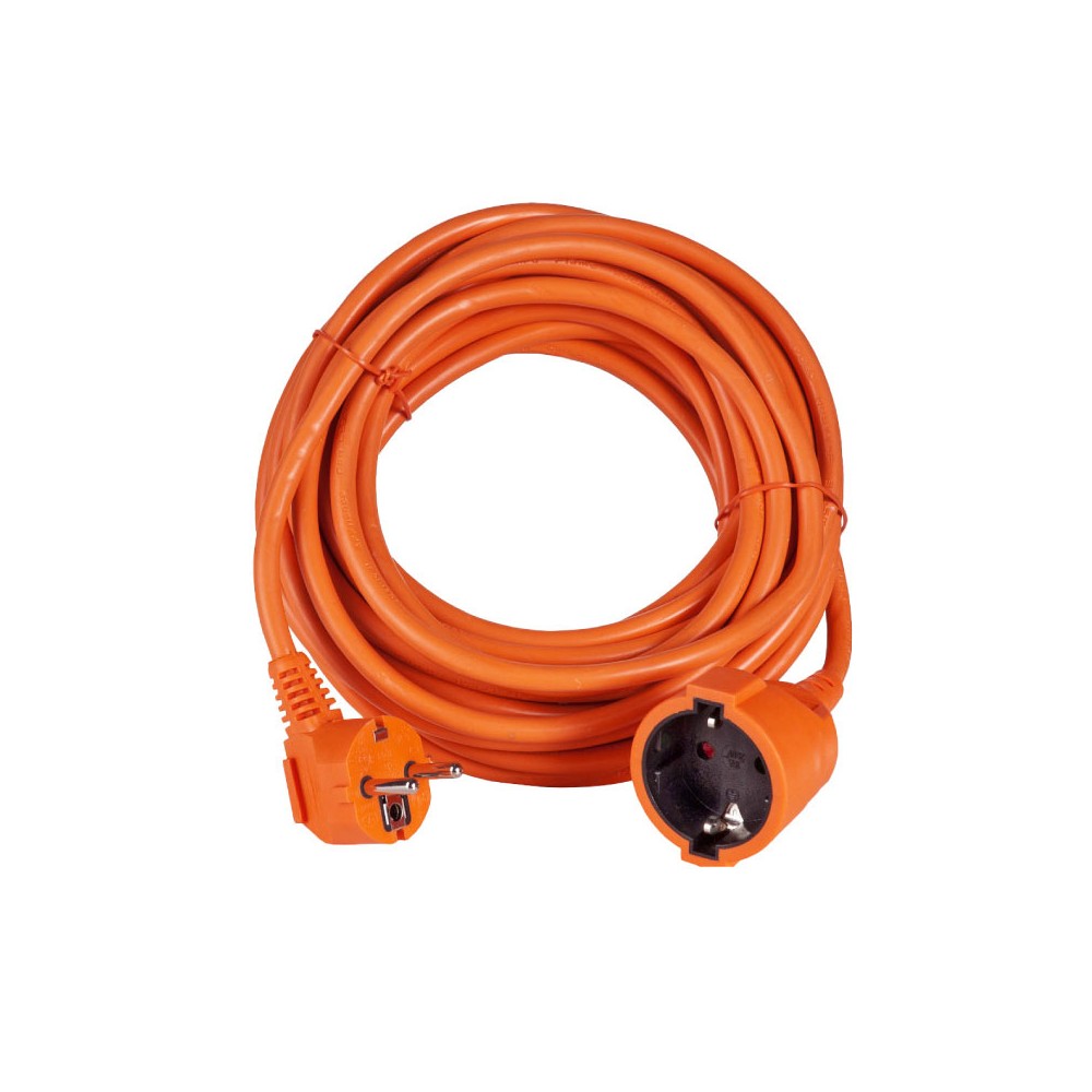 Prod.kabel 5m 1U beli,3x1.5, narandžasta