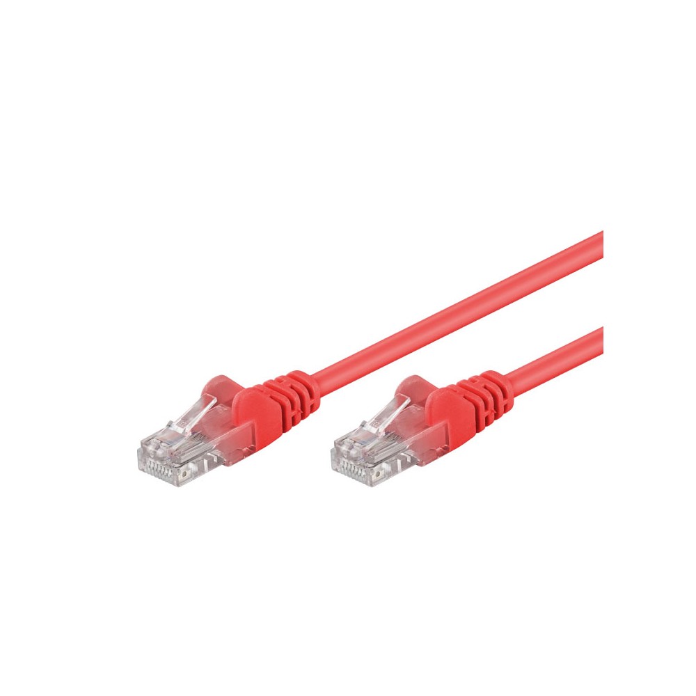 Kabel UTP Patch 5m CAT 5E crveni