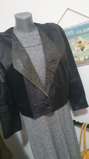 Sako-jaknica prava KOŽA, L veličina
