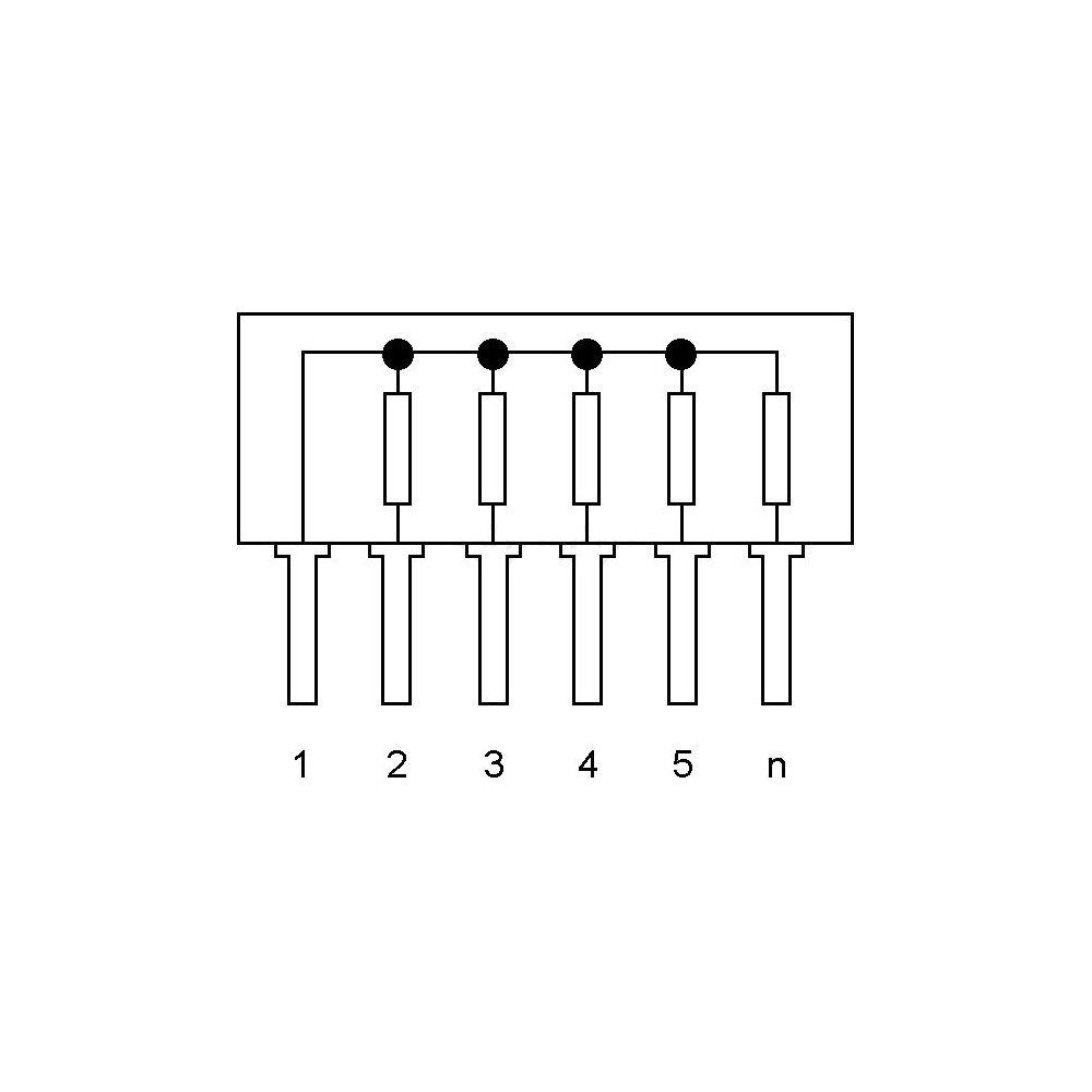 Otporni niz 8+1 330R