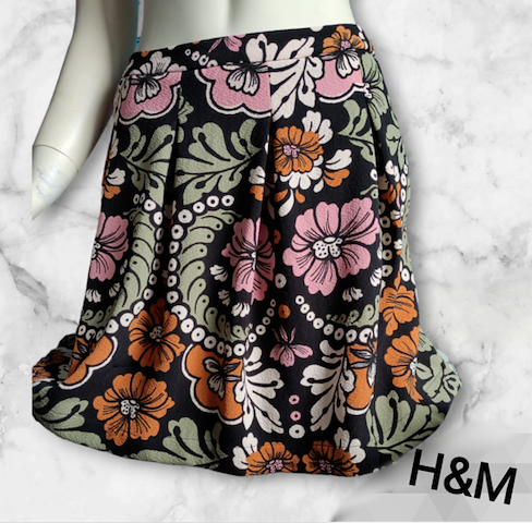 H&M nova cvetna suknja