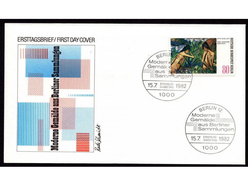 Nemačka BERLIN FDC 1982.