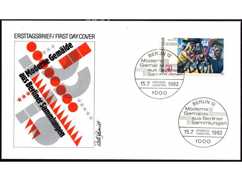 Nemačka BERLIN FDC 1982.