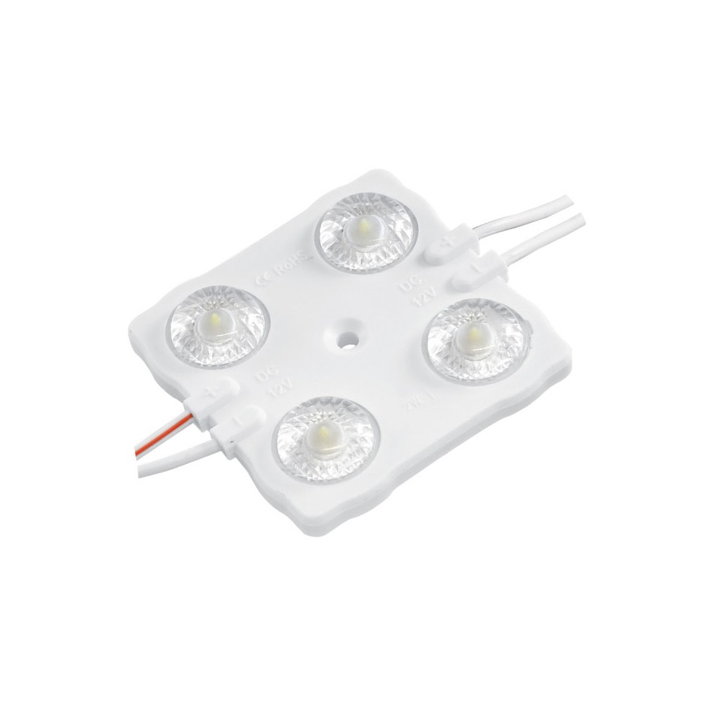 LED modul 4x2835 Epist.bela 185lm 12V/2W