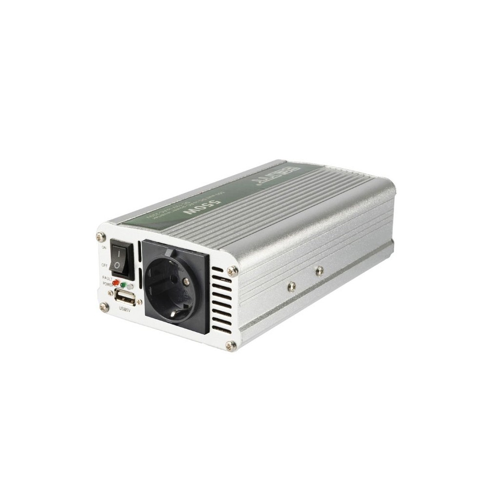 Pretvarač-regulator 12VDC/220V AC 500W/1000W + USB