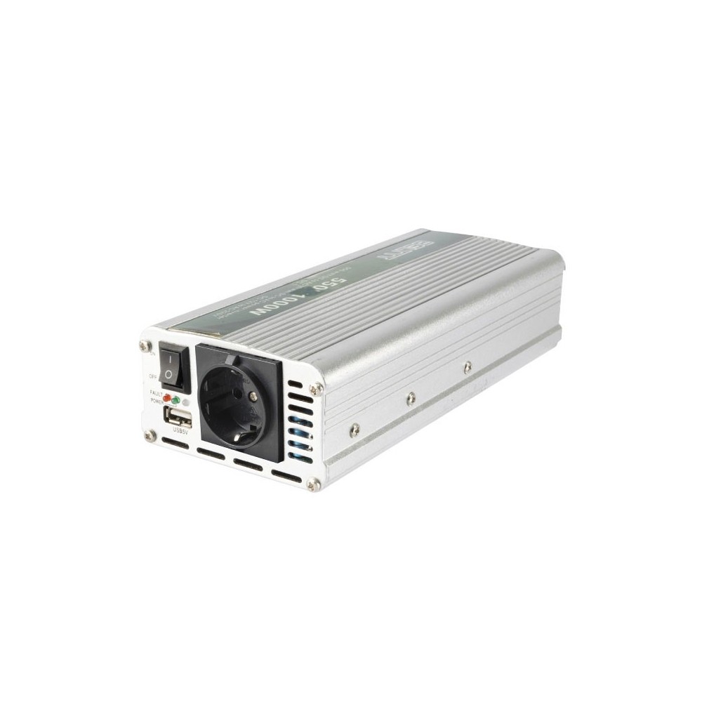 Pretvarač 12VDC / 230V AC 2000/1000W+USB SAI2000USB