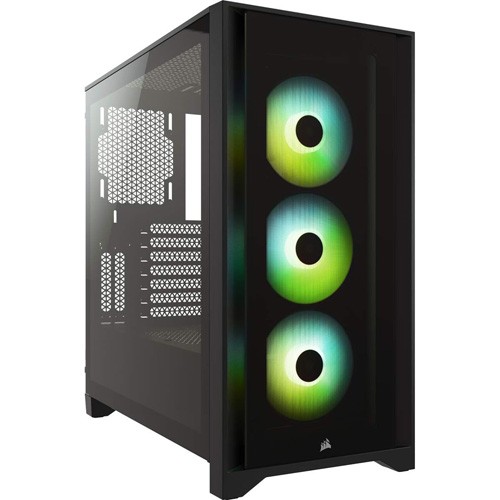 Corsair iCUE 4000X RGB Mid-Tower ATX PC kućište | CC-9011204-WW