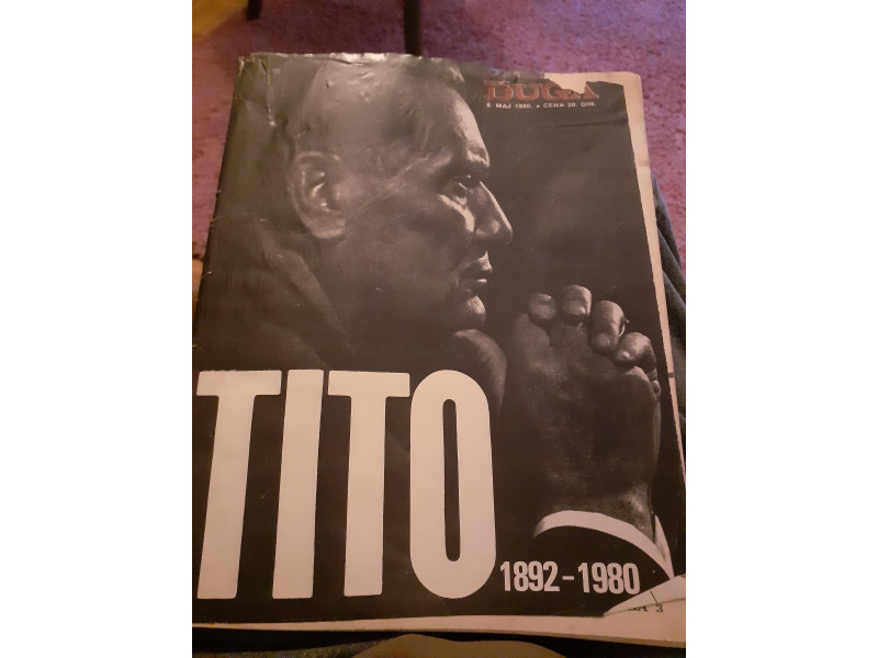 časopisi - dan Titove smrti 1980