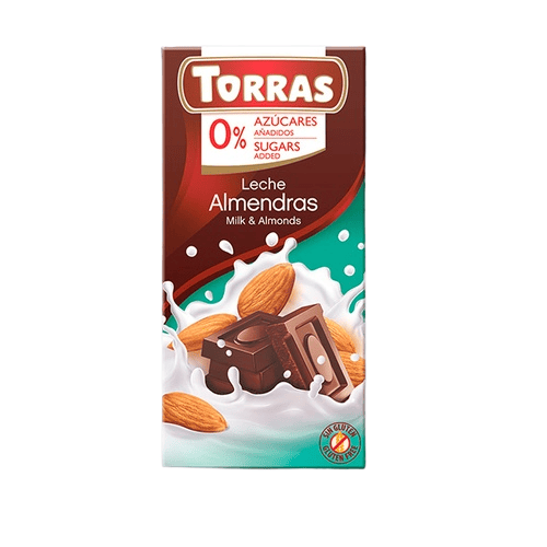 Torras crna čokolada sa bademom 75g