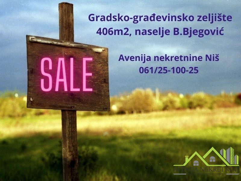 Gradsko, građevinsko zemljište 406m2 Branko Bjegović , Podvinik