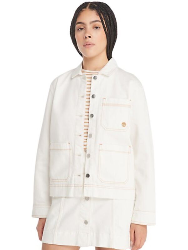 Timberland - Bela ženska teksas jakna