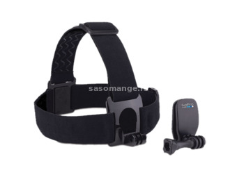 Nosac GOPRO Head Strap + Quickclip/crna