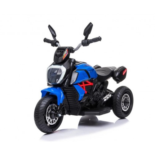 Motor Choper za decu na akumulator Plavi