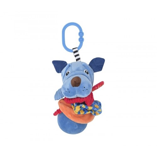 Plišana igračka sa vibracijom Lorelli pas plavi