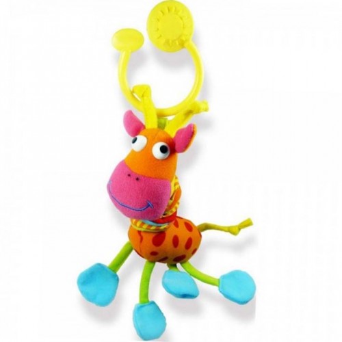 Viseća igračka vesela žirafa Biba Toys