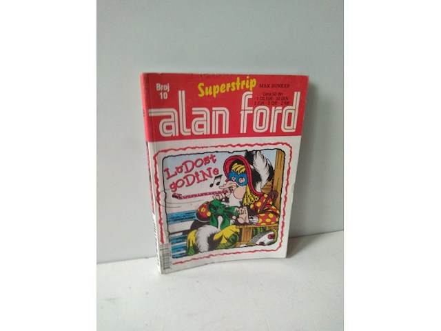 Alan Ford br.10 - Ludost godine