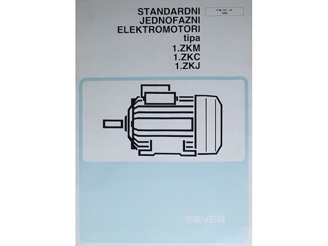 Brošura Elektromotora `SEVER` Subotica Jugoslavija