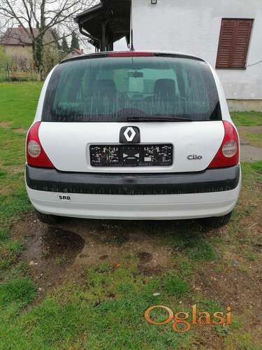 Gepek vrata renault clio 2