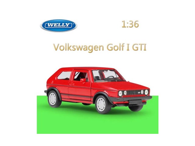 1:36 Welly Volkswagen Golf GTI