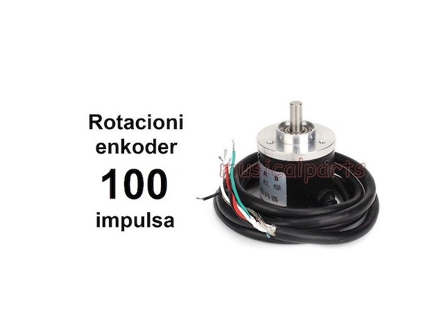 Rotacioni enkoder - 100 impulsa - NPN