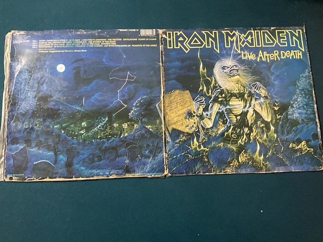 LP Iron Maiden-Live After Death2XLP