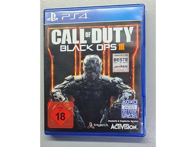 Call of Duty Black Ops III   PS4