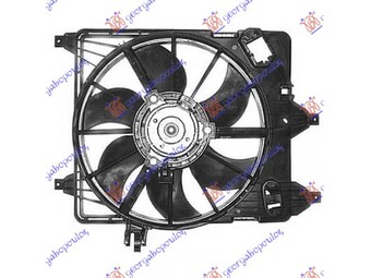 VENTILATOR BENZIN (38cm) KLIZAC RENAULT SYMBOL 08-13