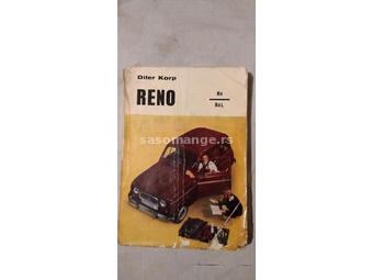 Tehnicka knjiga: Reno 4 i 4L,1977, 327 str. malo ostecene korice