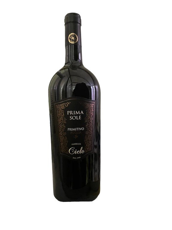 CRVENO VINO PRIMA SOLE PRIMITIVO PUGLIA Cielo 1,5l