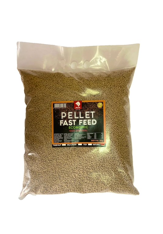 MELEG FAST FEED PELLET-NATURAL 5KG