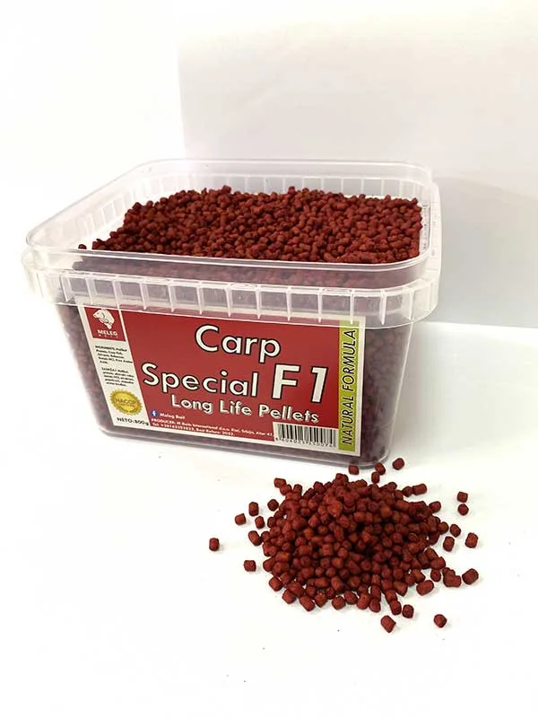 Meleg Bait CARP SPECIAL PELLETS 800gr F1