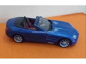 Plavi metalik Mercedes SLR McLaren Roadster 1/32 Burago