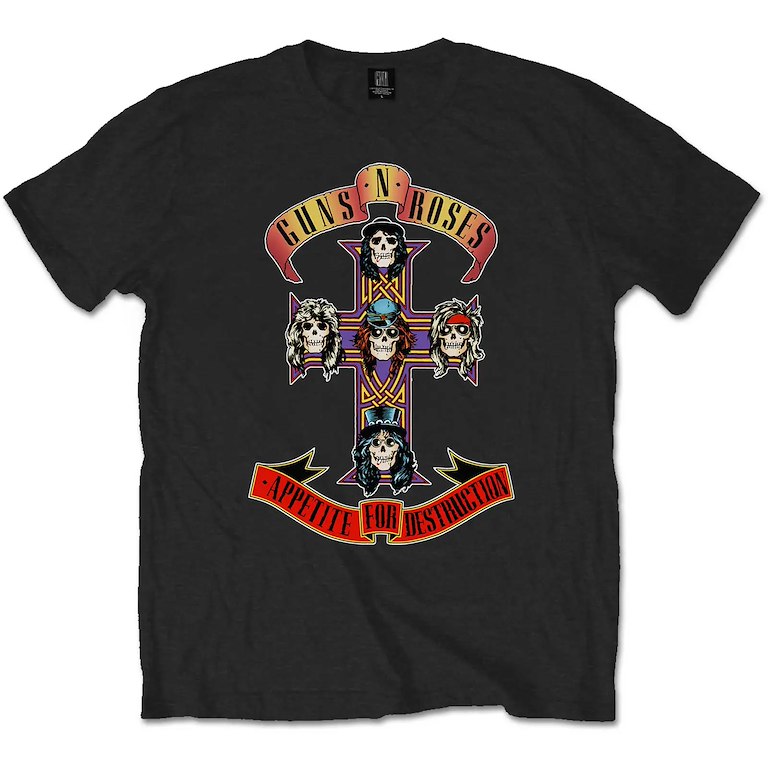 Majica Guns N' Roses Appetite for Destruction Uni