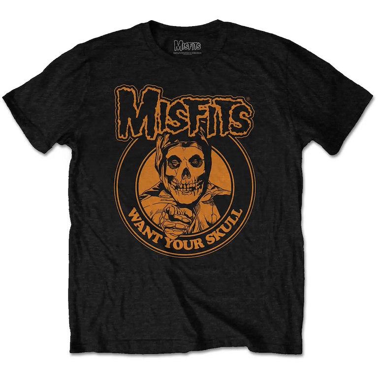 Majica Misfits Want Your Skull Uni