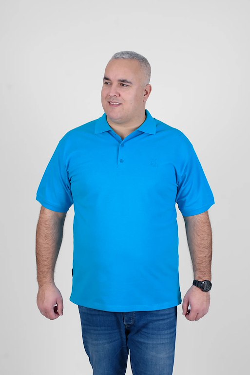 Panda4U Muška polo majica, Tirkizna