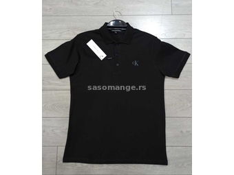 Calvin Klein crna muska majica sa kragnom C1
