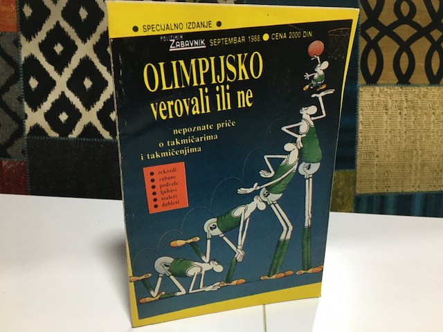 Olimpijsko verovali ili ne